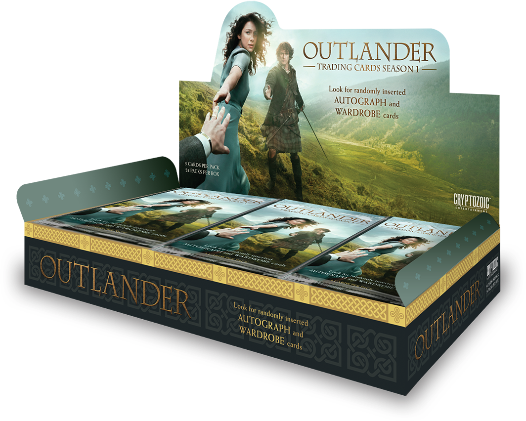 Outlander Trading Cards Season - Outlander Card Clipart - Large Size ...