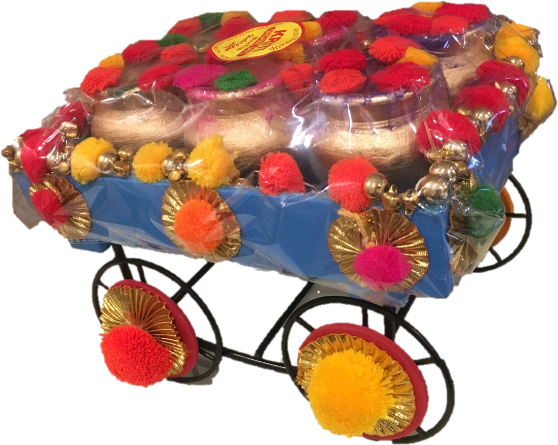 Fancy Cart Wheel With Gulal - Carriage Clipart - Large Size Png Image ...