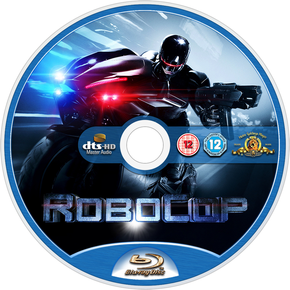 Robocop Bluray Disc Image - Robocop 2014 Clipart - Large Size Png Image ...