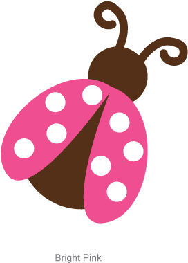 Pink Ladybug Clipart - Clipart Ladybug Pink - Png Download - Large Size ...