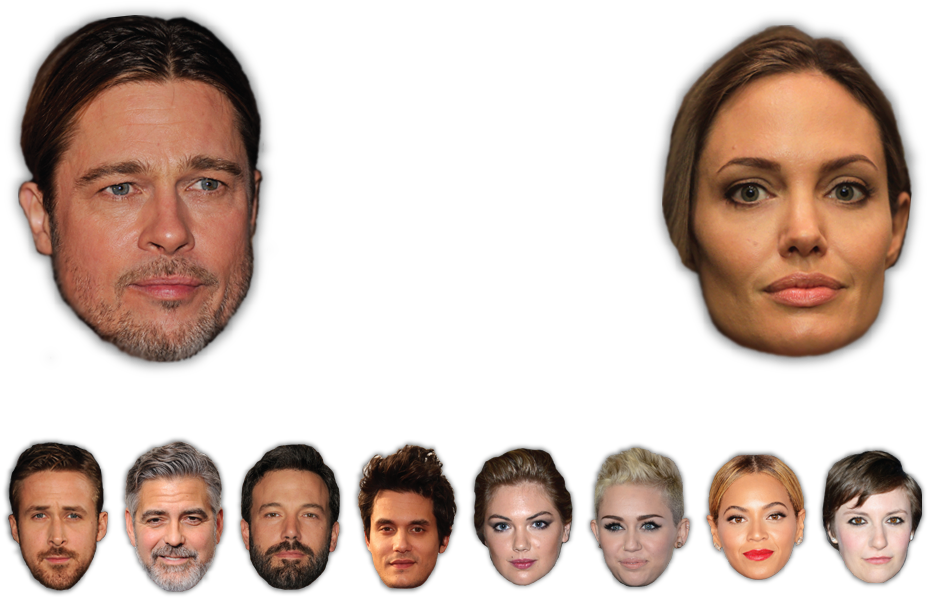 Celebrity Face Png - Science Of Beauty Clipart - Large Size Png Image ...