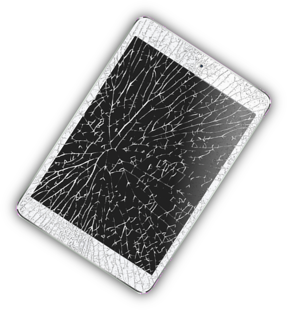 Cracked - Ipad Mini Crack Screen Clipart - Large Size Png Image - PikPng
