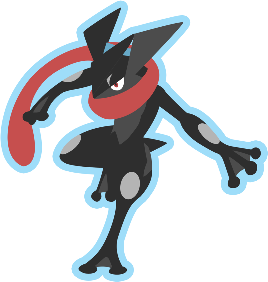 View 1407978907183 , - Shiny Greninja Png Clipart - Large Size Png ...