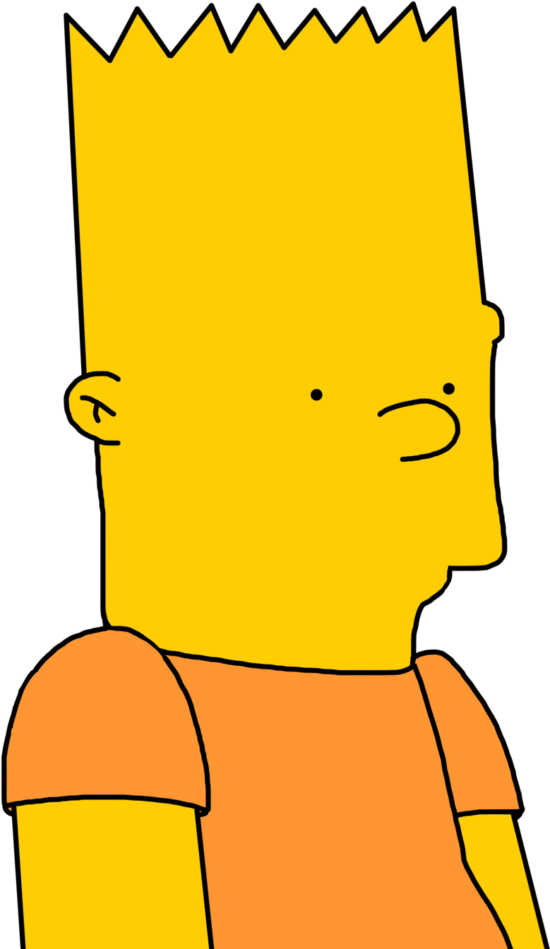 Simpsons Drawing Face - Bart Simpson Poker Face Clipart - Large Size ...