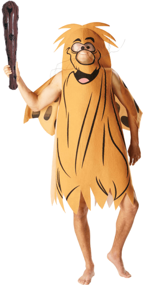 Captain Caveman Costume Clipart - Large Size Png Image - PikPng