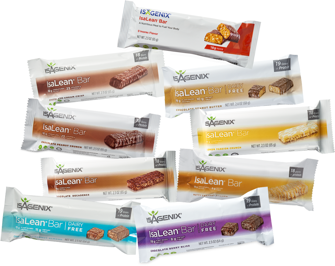 Isalean® Bar - Isagenix Isalean Bars Clipart - Large Size Png Image ...