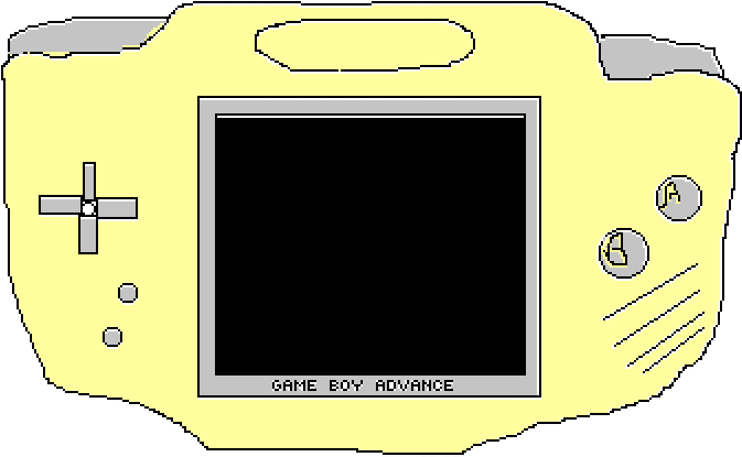 Game Boy Advance Clipart - Large Size Png Image - PikPng
