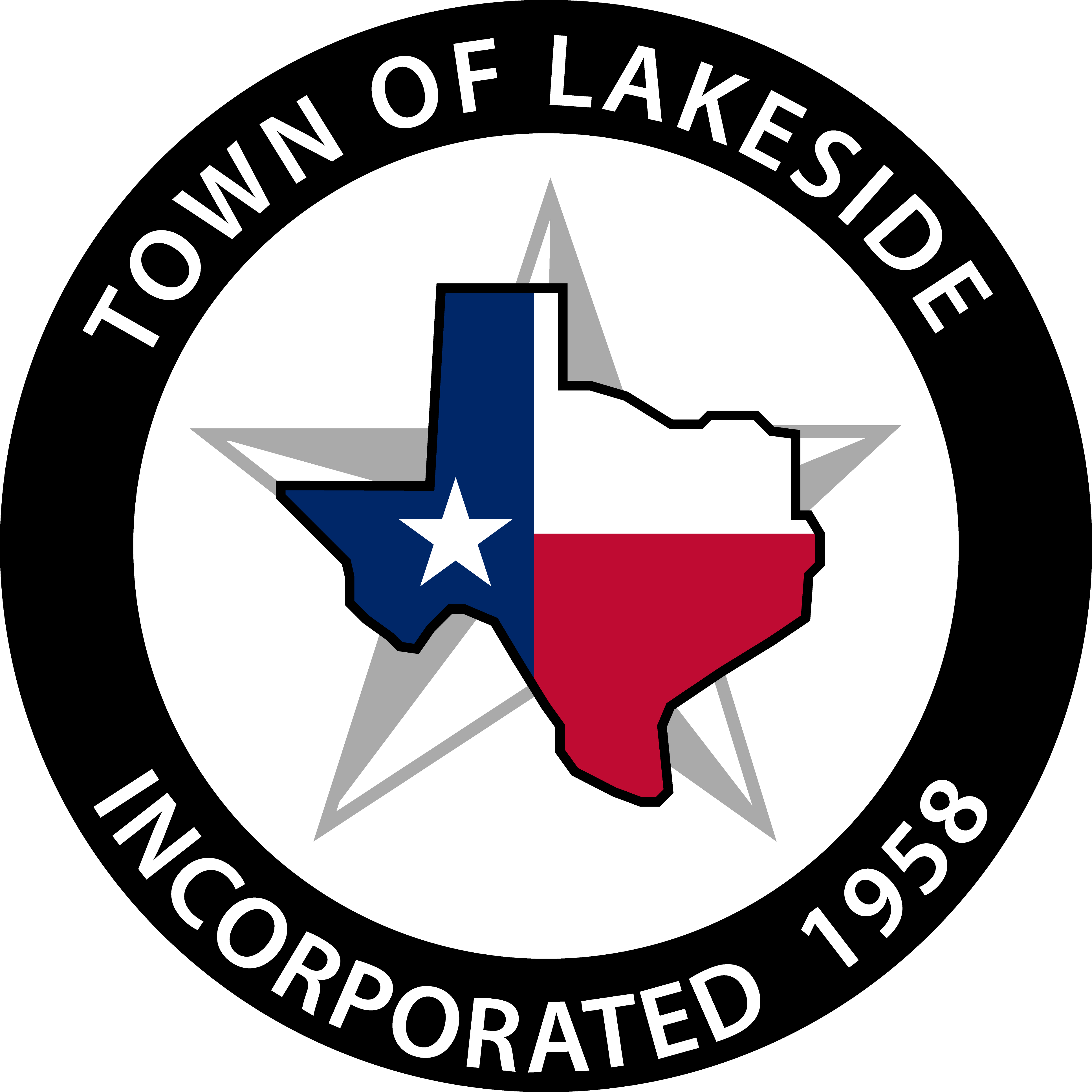 Lakeside, Texas - Police Logo Texas Clipart - Large Size Png Image - PikPng
