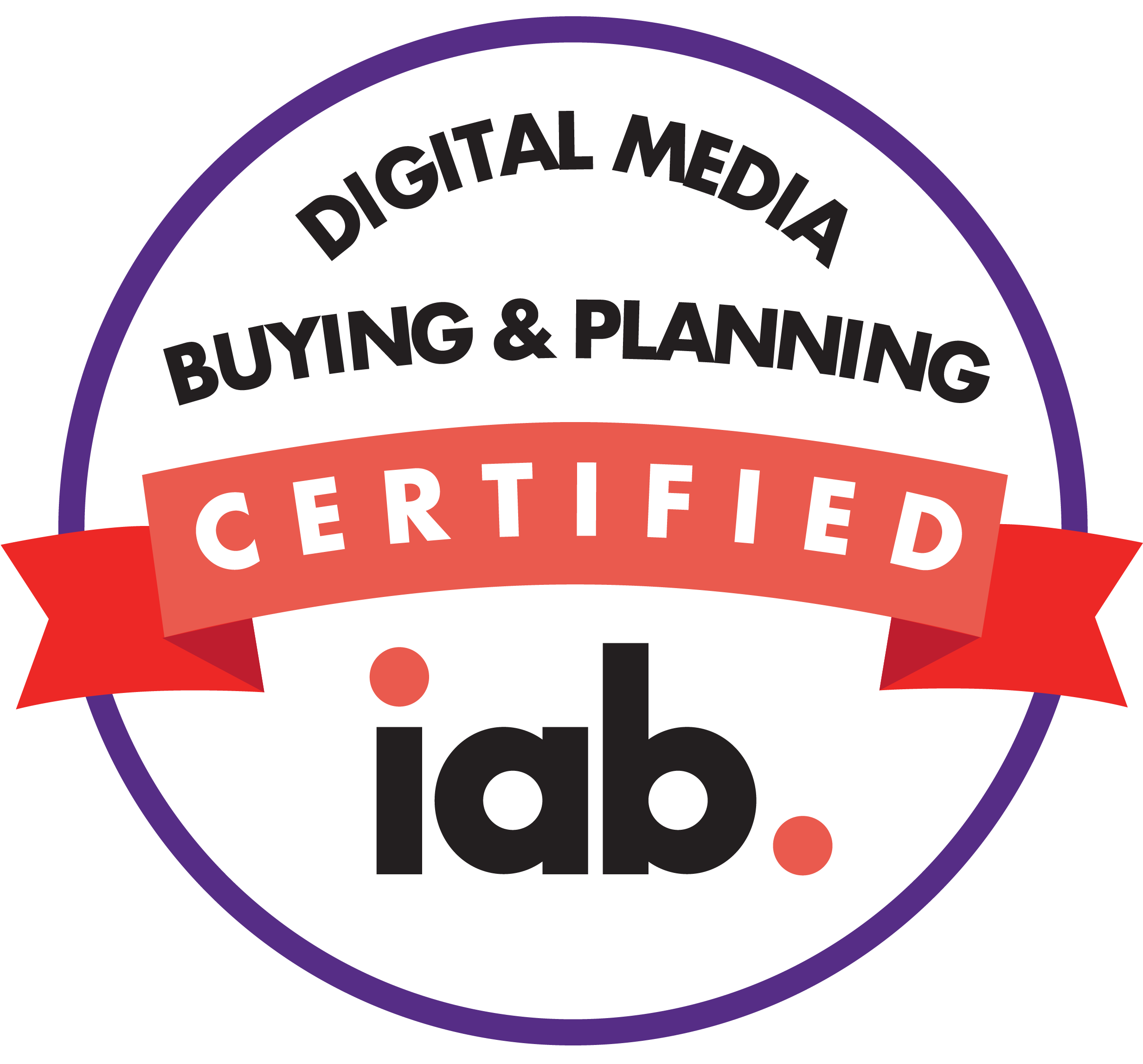 Iab Digital Media Buying & Planning Certification Clipart - Large Size ...