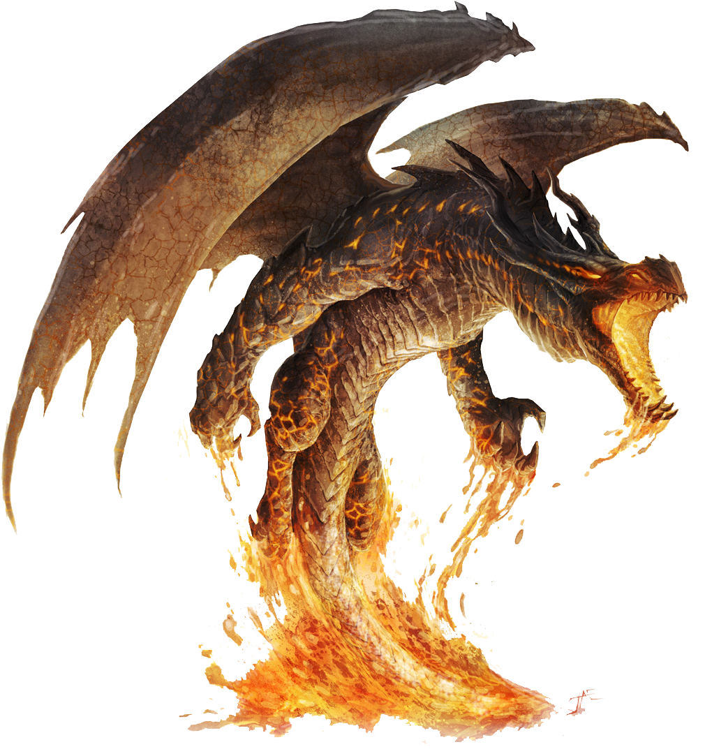 Download Custom Character Sorter Img Shackles - Magma Dragon Pathfinder ...