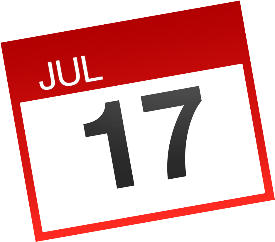 Calendar Icons Transparent - Ical Icon Clipart - Large Size Png Image ...