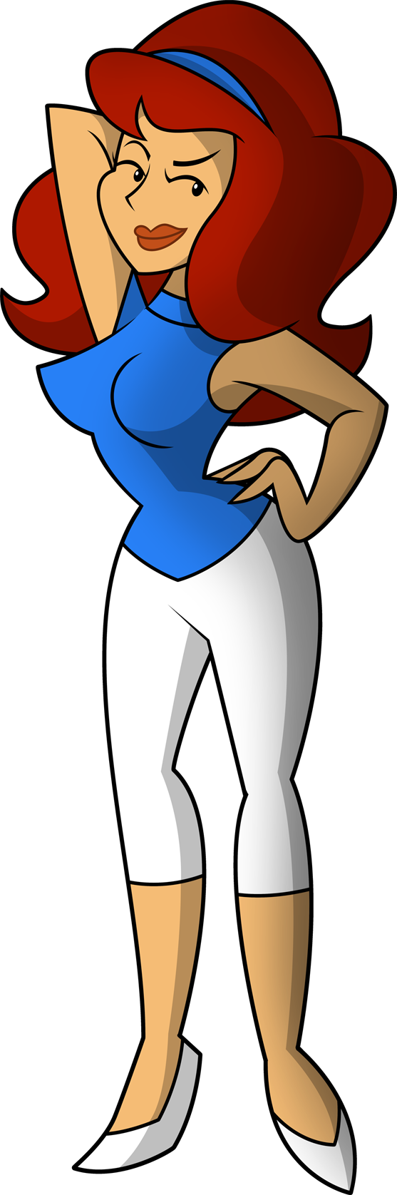 Network Johnny Bravo Goddess Johnny Bravo Sergeant Trixie Clipart