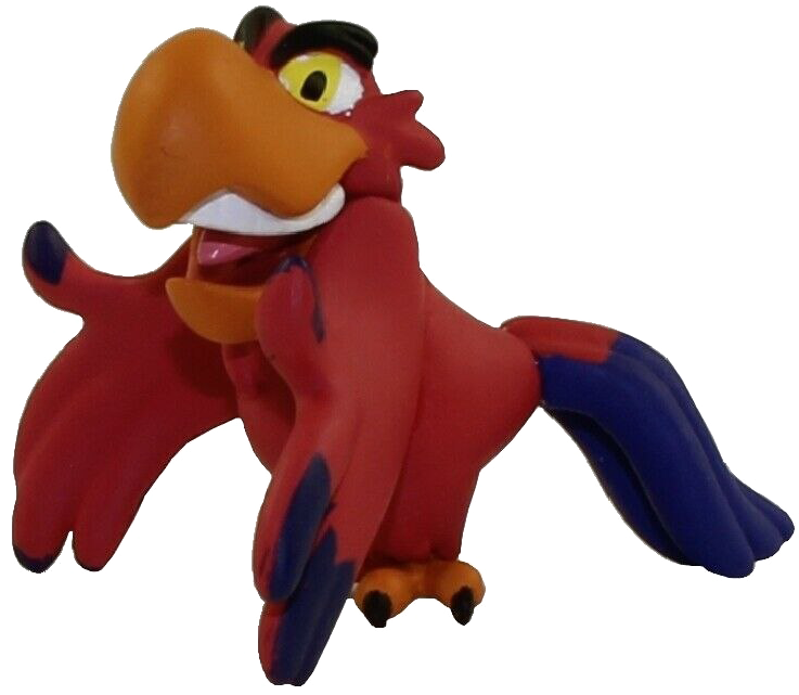 Iago Aladdin Transparent Background Png - Animal Figure Clipart - Large ...