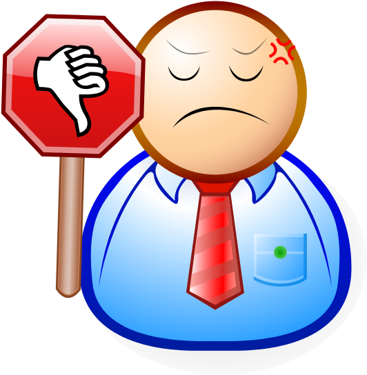 Kgpg Frown Of Disapproval - Cartoon Images Of Disapproval Clipart ...