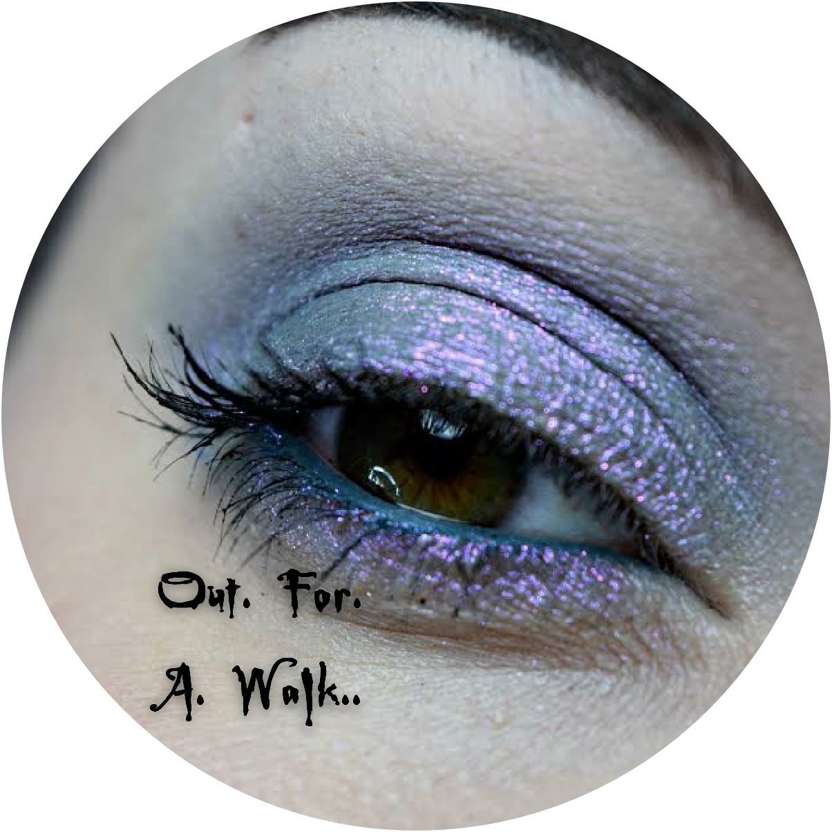 Graphic Black And White Eyeshadow Drawing Colorful - Eye Shadow Clipart ...