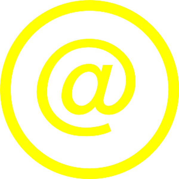 Download Email Logo Yellow Transparent Clipart Png Download - PikPng