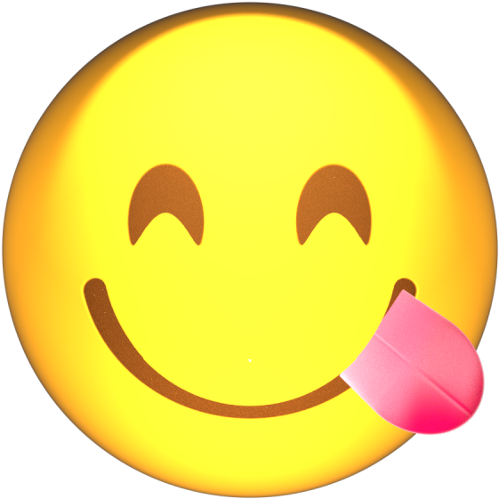 U 1f60b “face Savouring Delicious Food” Delicious Food, - Smiley ...