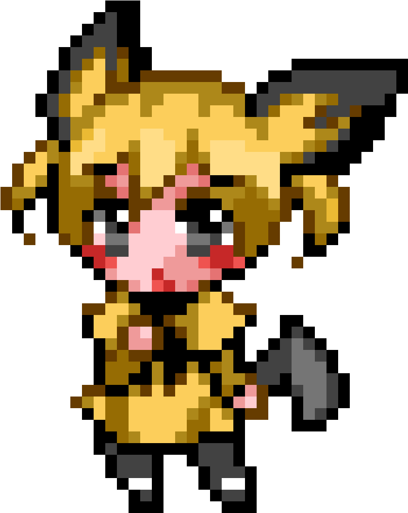 Pichu - Cartoon Clipart - Large Size Png Image - PikPng