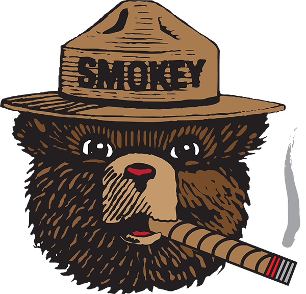 Watercolor Smoke - Smokey Bear Logo Png Clipart - Large Size Png Image ...