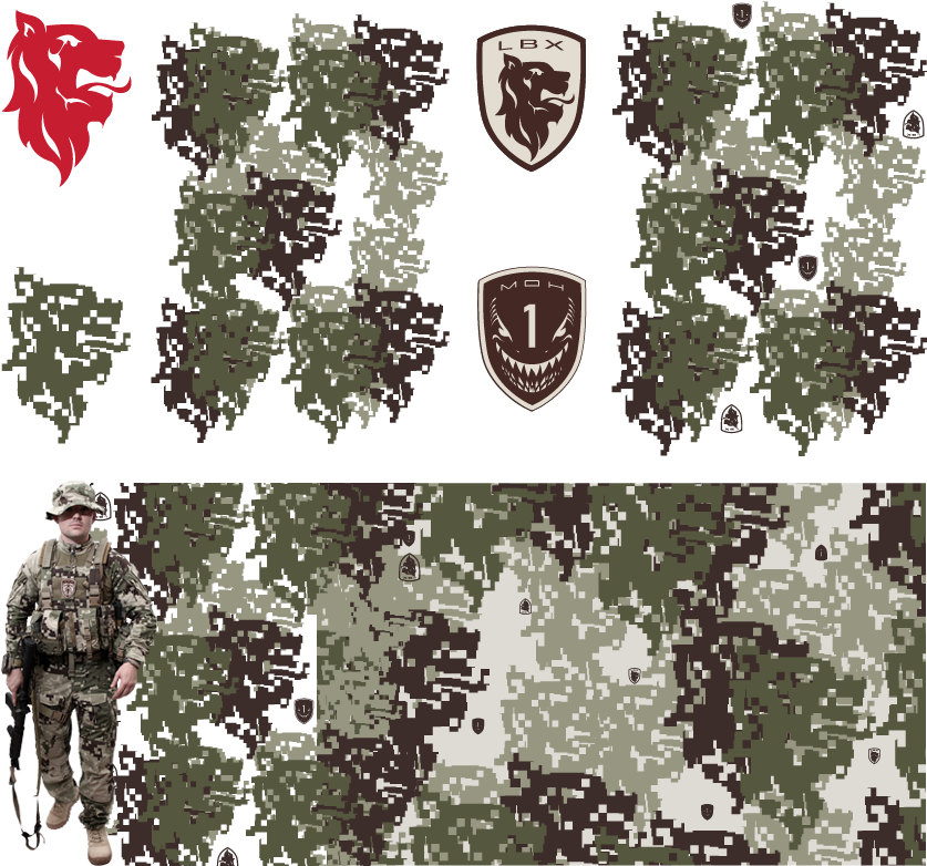 Working - Project Honor Digital Camo Clipart - Large Size Png Image ...