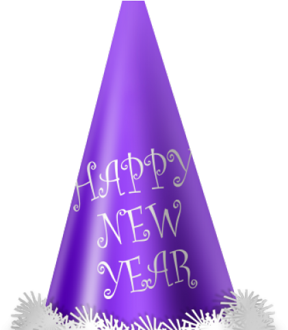 Happy New Year Clipart Party Hat - Fashion - Png Download - Large Size ...
