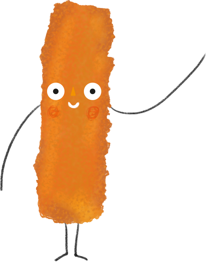 Birds Eye - Available Domain - Fish Finger Cartoon Clipart - Large Size ...