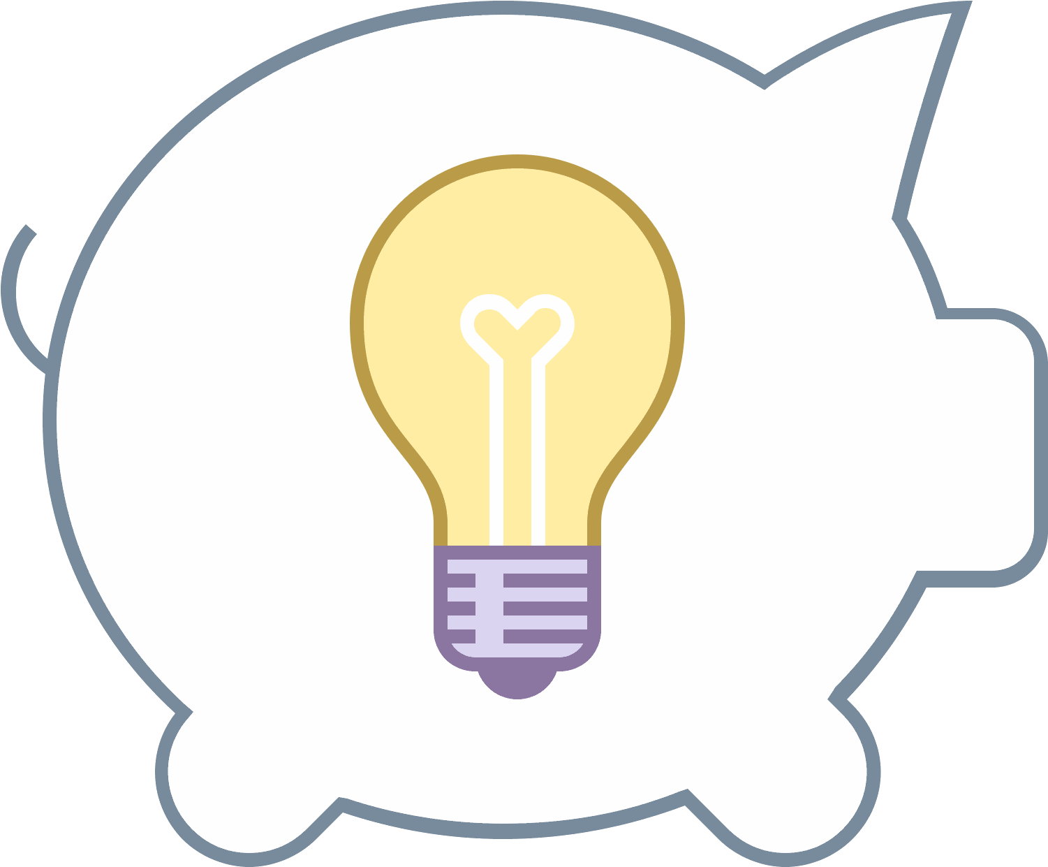 Idea Bank Icon - Emblem Clipart - Large Size Png Image - PikPng