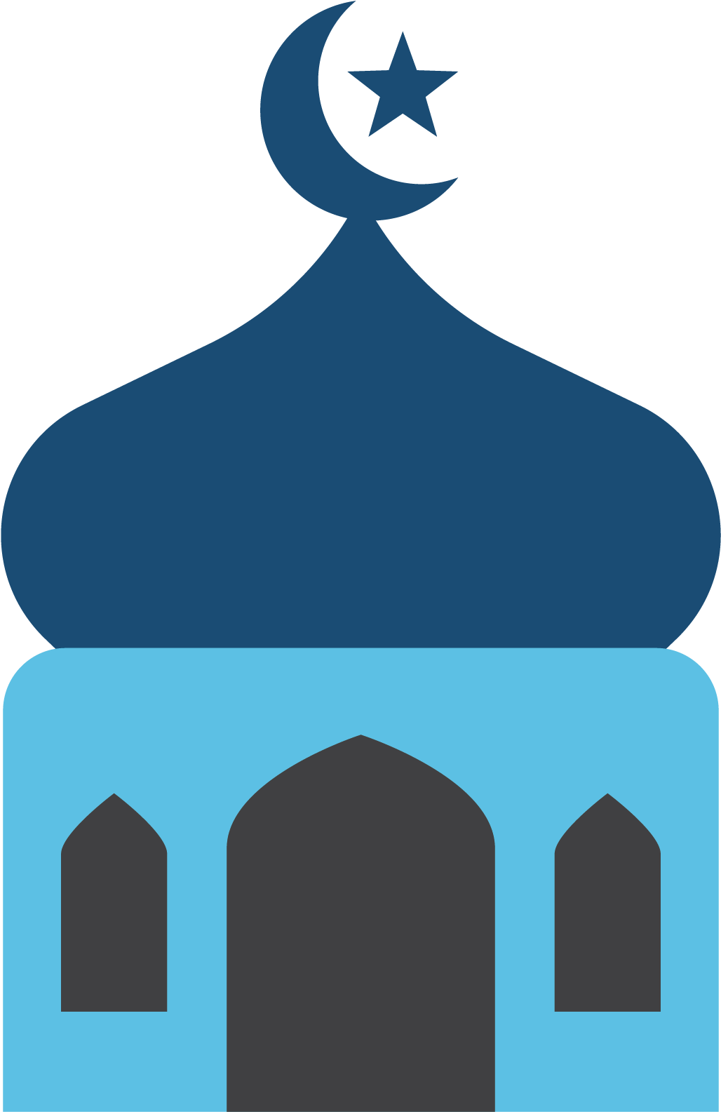 Icon Masjid Clipart - Large Size Png Image - PikPng
