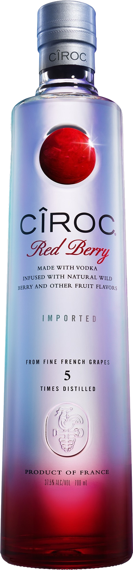 Ciroc Bottle Png - Ciroc Red Berry Clipart - Large Size Png Image - PikPng