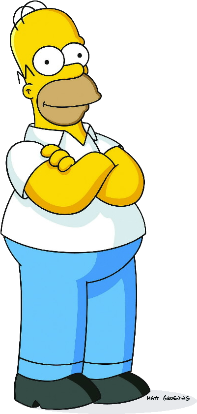 Homer Png - Homer Simpson Beard Clipart - Large Size Png Image - PikPng
