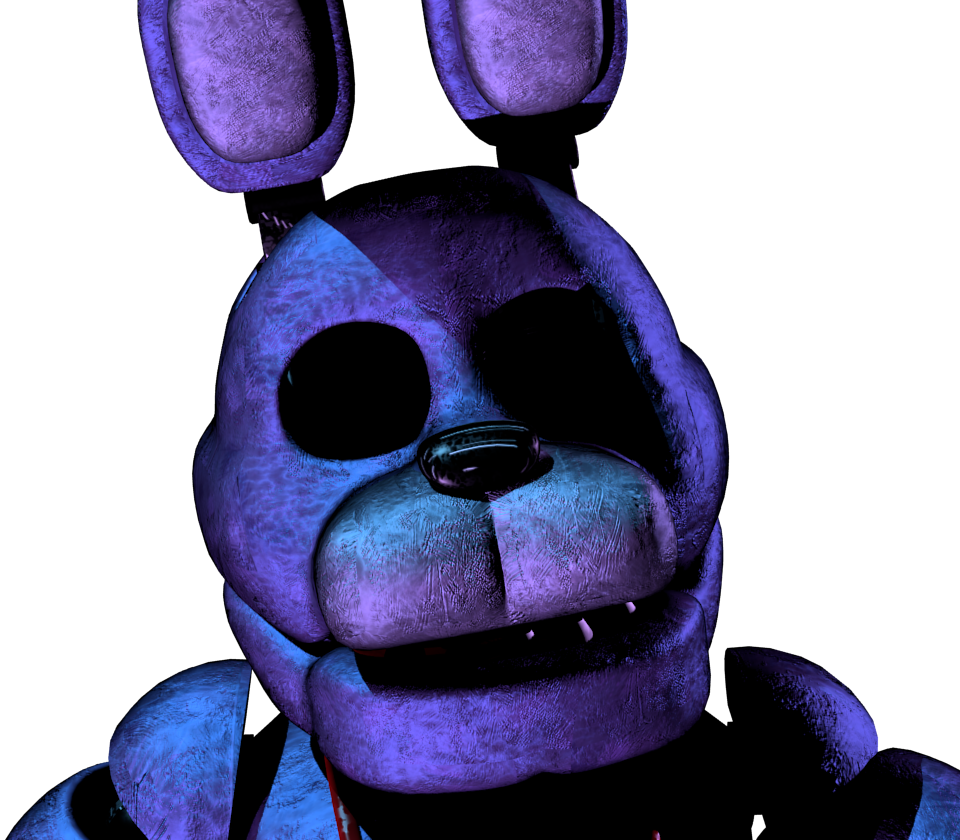 Creepy Bonnie - Bonnie Render Clipart - Large Size Png Image - PikPng