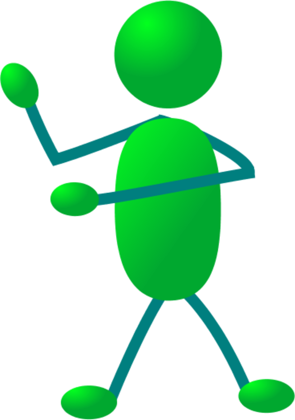 Download Stick Man Art - Green Stick Figure Guy Clipart Png Download ...