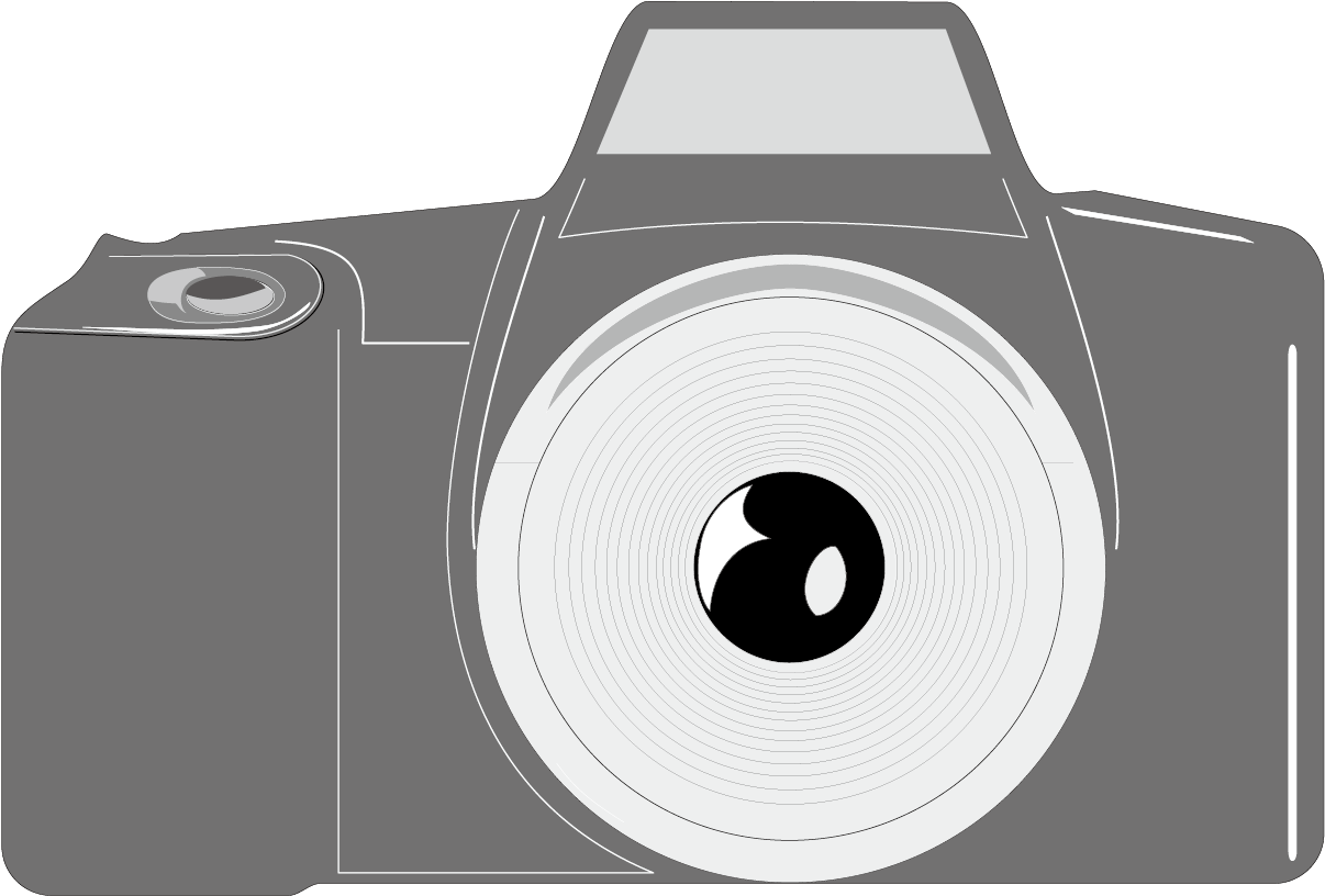 Canon Cartoon Camera Transparent Clipart - Large Size Png Image - PikPng
