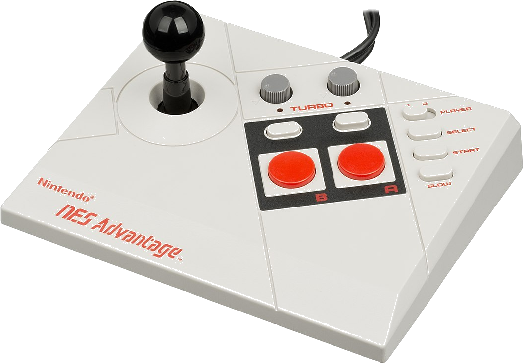 Nintendo Advantage Joystick Controller - Nes Advantage Clipart - Large ...