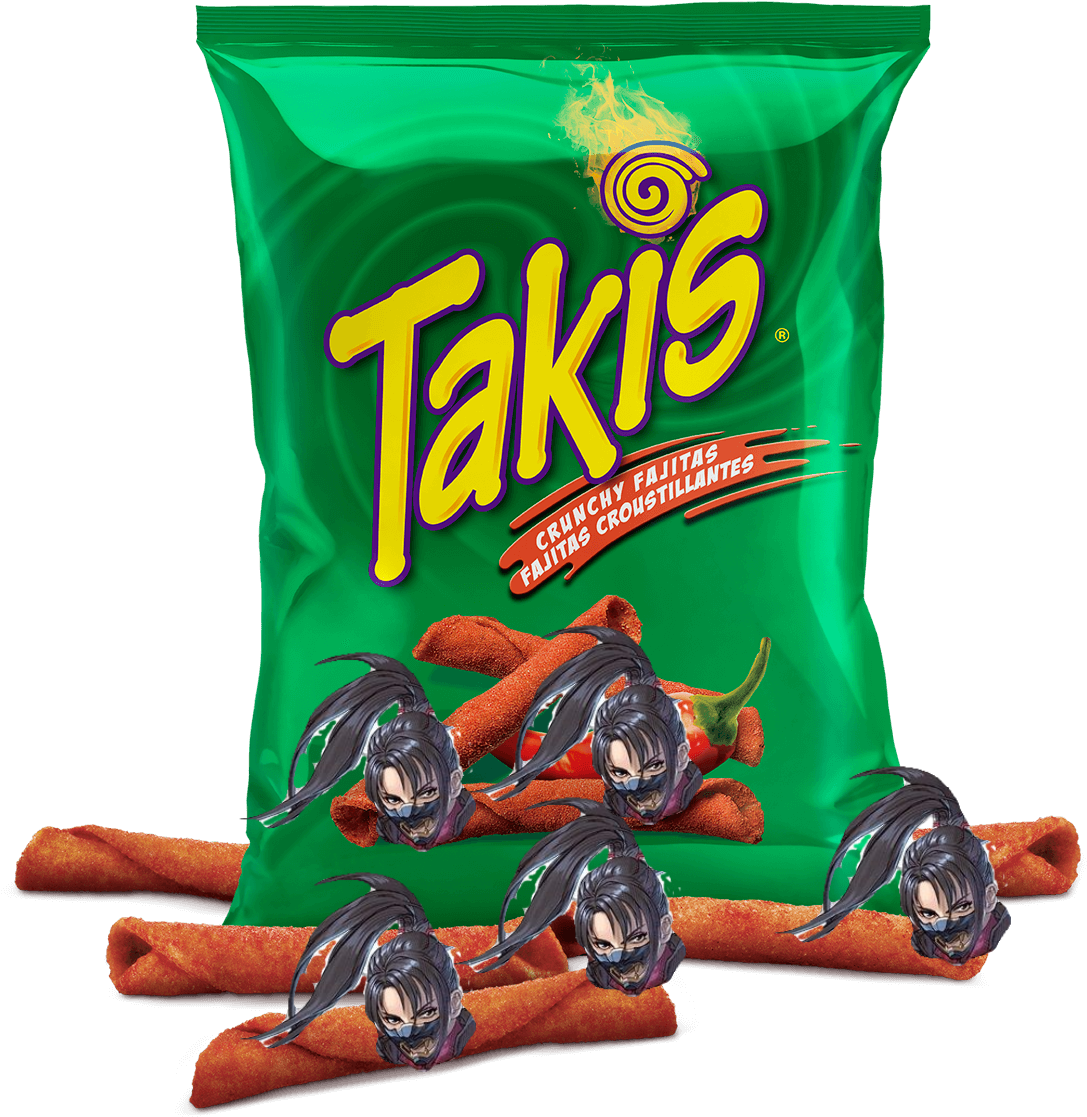 Humoreveryone's Favourite Crunchy Snack - Takis Fajitas Clipart - Large ...