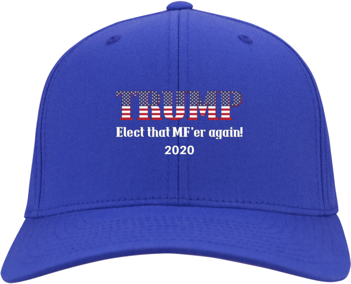 Trump Elect That Mf'er Again Embroidered Twill Cap - Trump Elect That ...