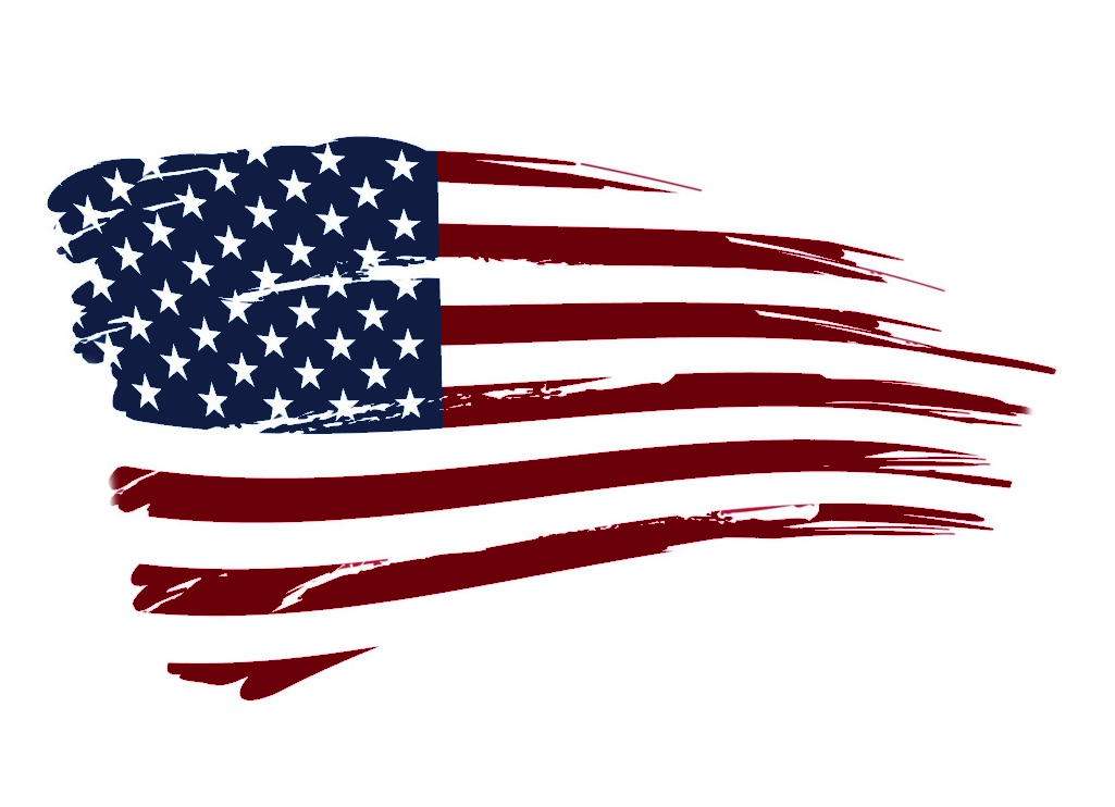 American Flag No Background Clipart - Large Size Png Image - PikPng