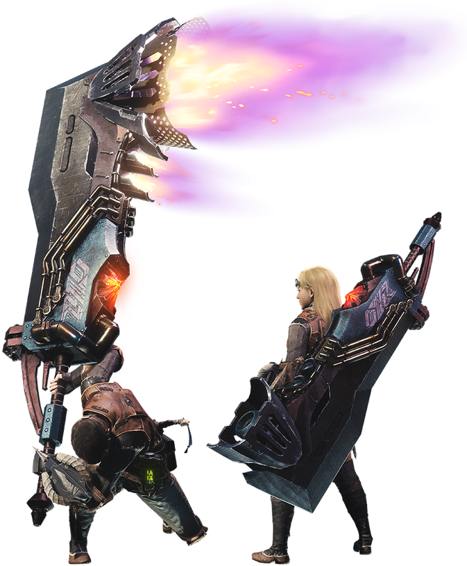 Monster Hunter World Kulve Taroth Weapons - Monster Hunter World Rocket Greatsword Clipart ...