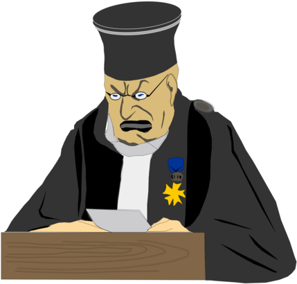 Judge Court Order Lawyer - Judge Svg Clipart - Large Size Png Image ...