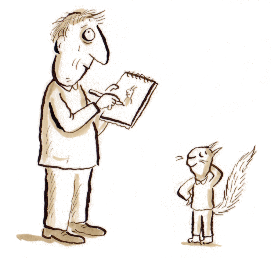 What's Your Favourite Thing To Draw - Cartoon Clipart - Large Size Png ...