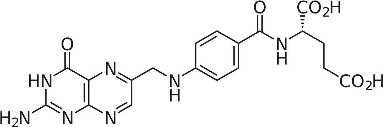 Download File - Folic Acid - Svg - Vitamina Acido Folico Estructura ...