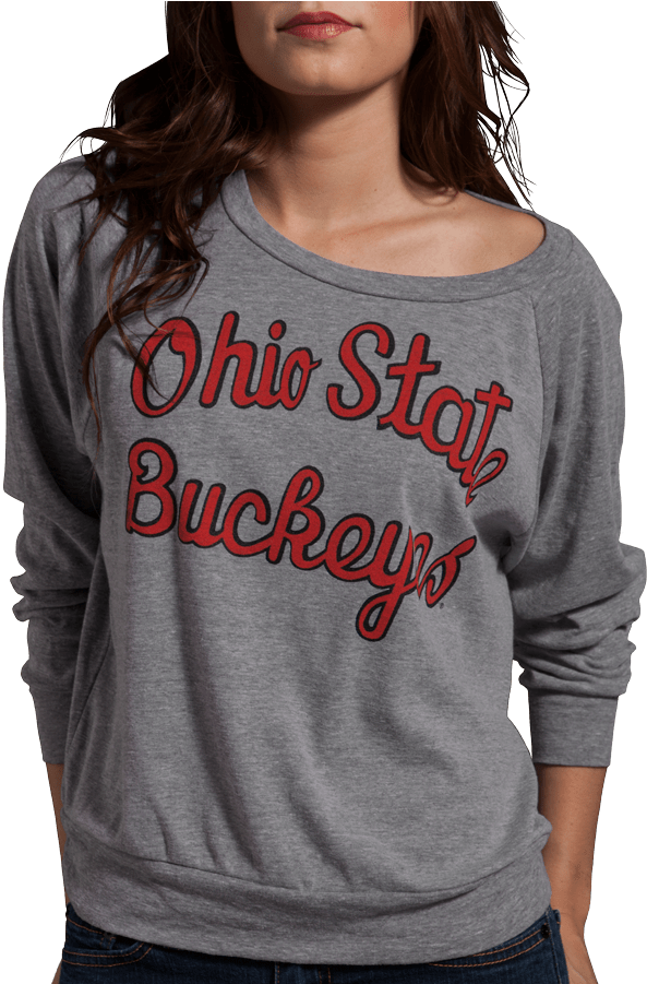Osu Script Raglan Homage 35 Ohio State - Girl Clipart - Large Size Png ...