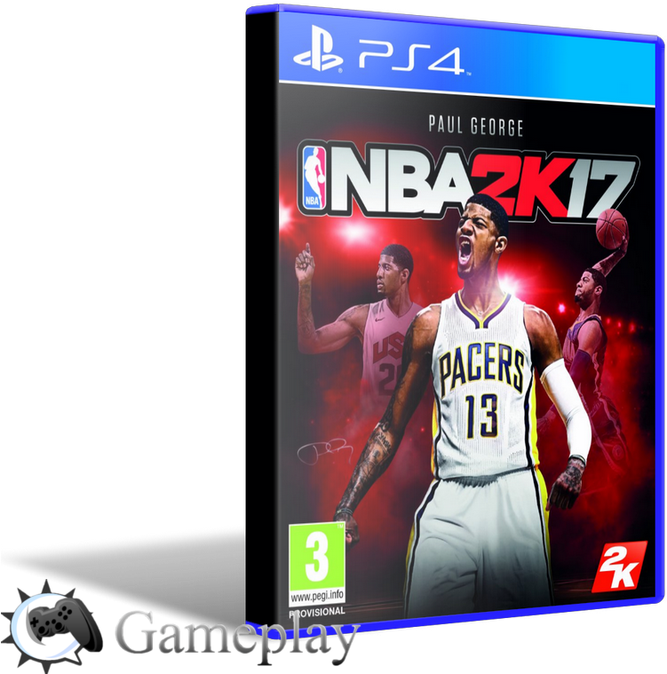 Nba 2k17 Ps4 Cover , Png Download - Nba 2k 17 For Xbox 360 Clipart ...