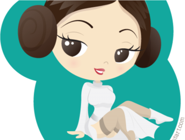Princess Leia Clipart Vector - Princess Leia - Png Download - Large ...
