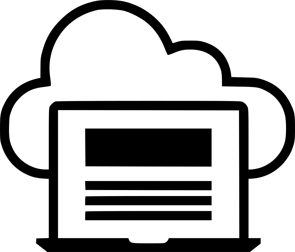 Png File Svg - Cloud Pc Icon Png Clipart - Large Size Png Image - PikPng
