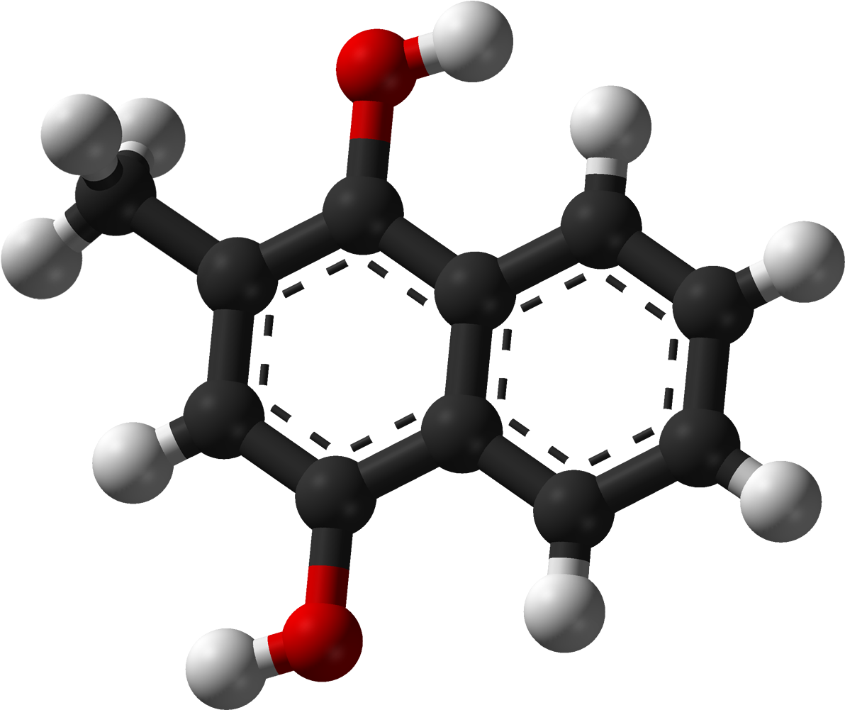 Menadiol 3d Balls - Phloroglucinol Molecule Clipart - Large Size Png ...
