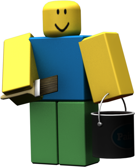 Noob Roblox Clipart - Large Size Png Image - PikPng