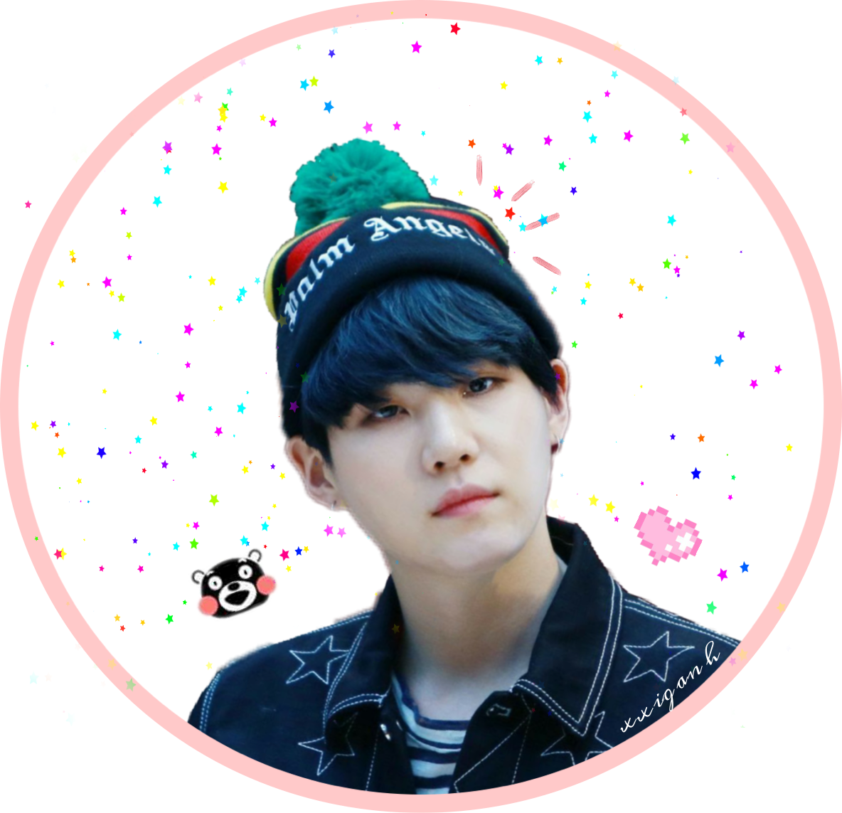 Bts Suga Circle Png Clipart - Large Size Png Image - PikPng