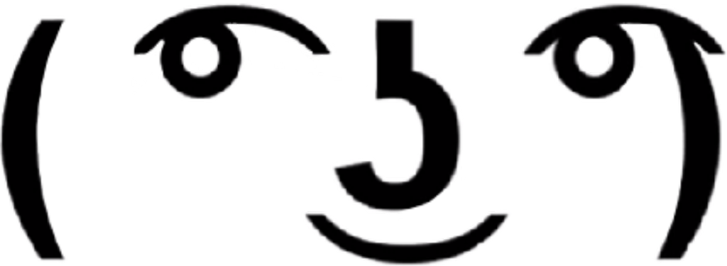 Download #lenny #lennyface #meme #face - Lenny Face Transparent ...