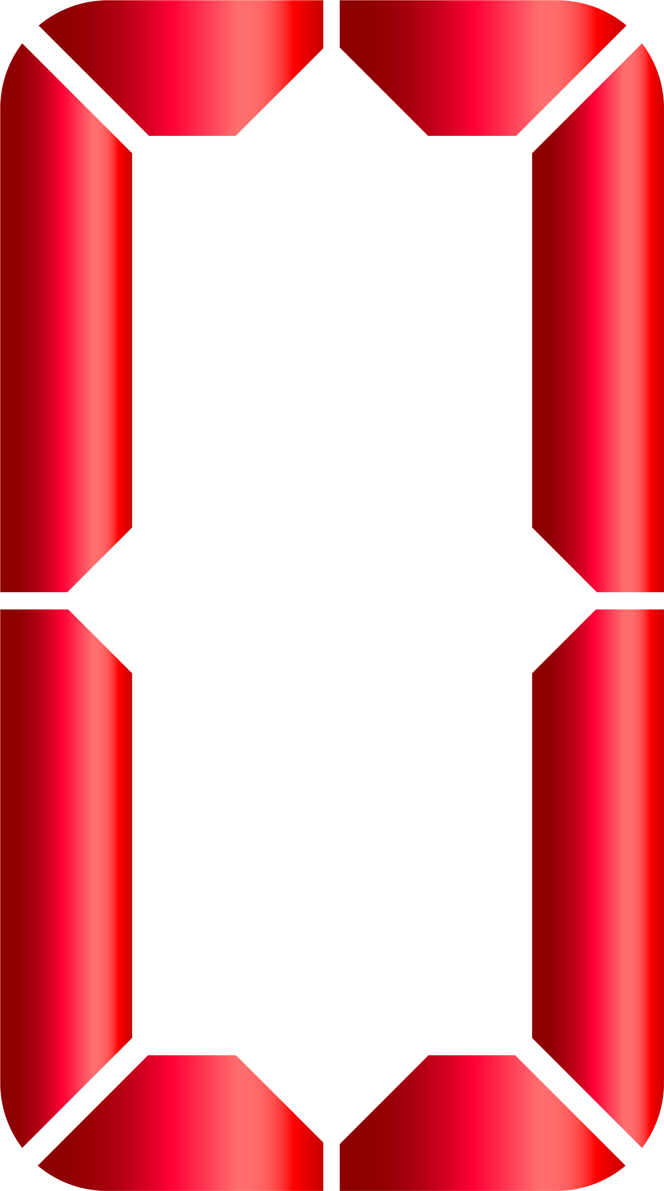 Download Digital Number Zero Png , Png Download - Red Digital Numbers ...